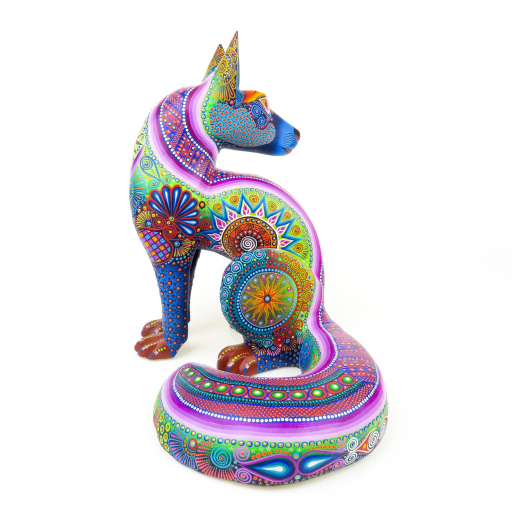 Large Masterpiece Coyote - Oaxacan Alebrije Wood Carving – VivaMexico ...