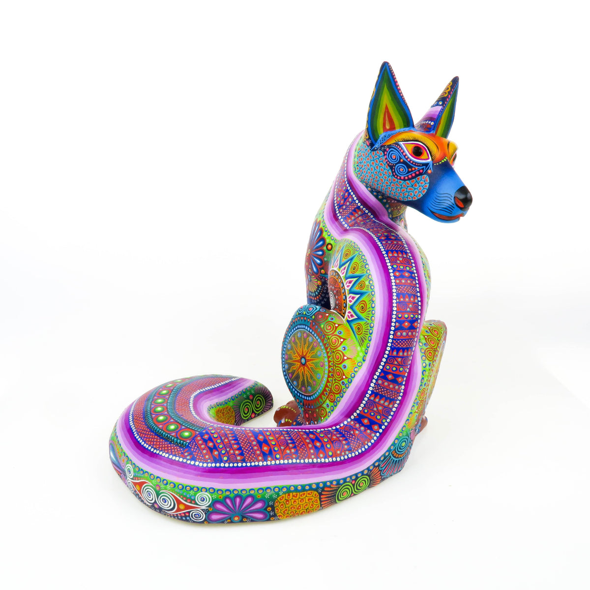 Large Masterpiece Coyote - Oaxacan Alebrije Wood Carving – VivaMexico ...