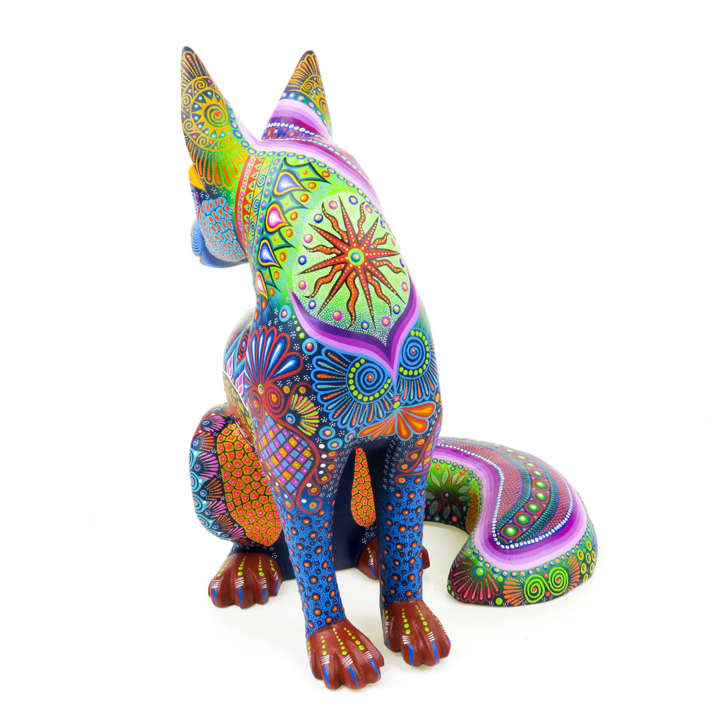 Large Masterpiece Coyote - Oaxacan Alebrije Wood Carving – VivaMexico ...
