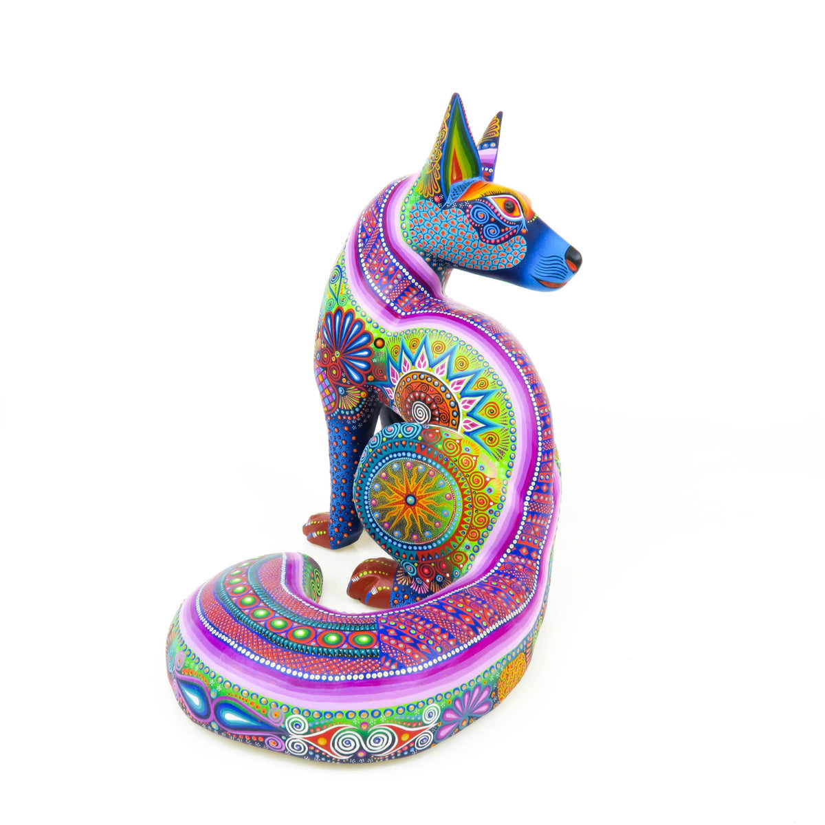 Large Masterpiece Coyote - Oaxacan Alebrije Wood Carving – VivaMexico ...