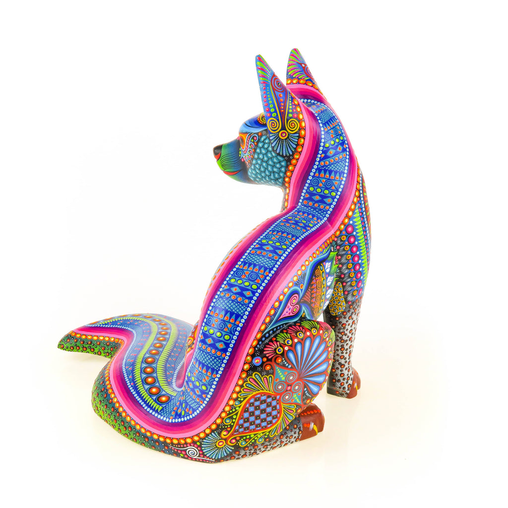 Large Masterpiece Coyote - Oaxacan Alebrije Wood Carving – VivaMexico ...