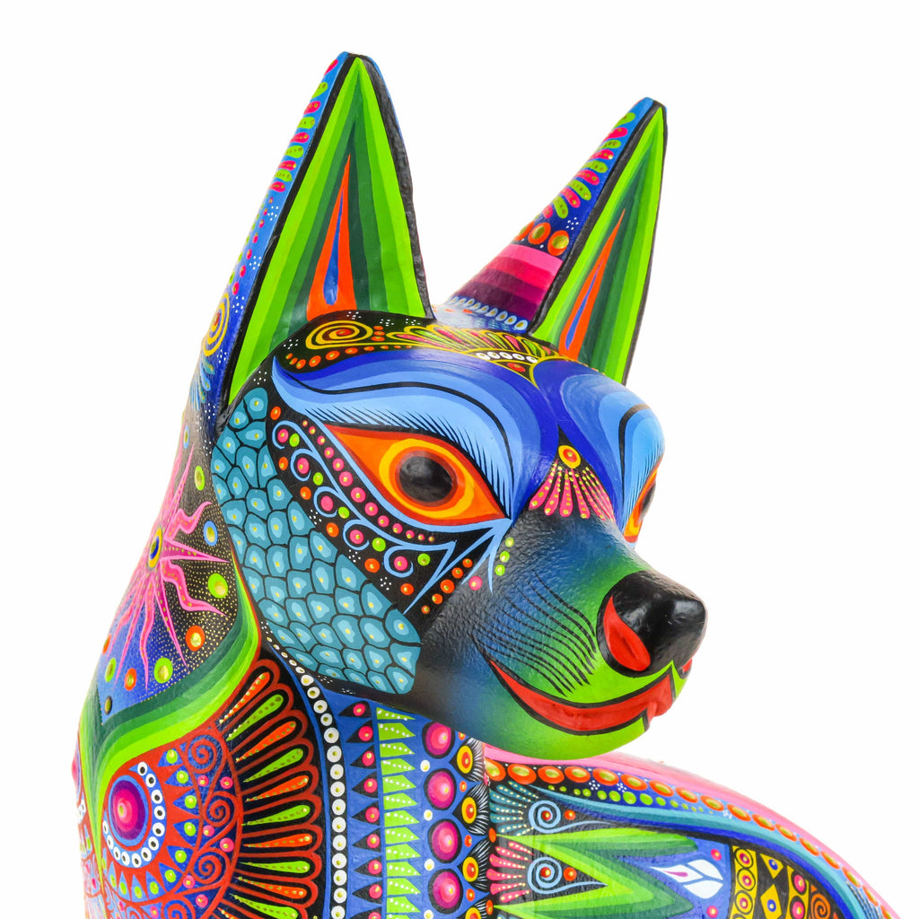 Large Masterpiece Coyote - Oaxacan Alebrije Wood Carving – VivaMexico ...