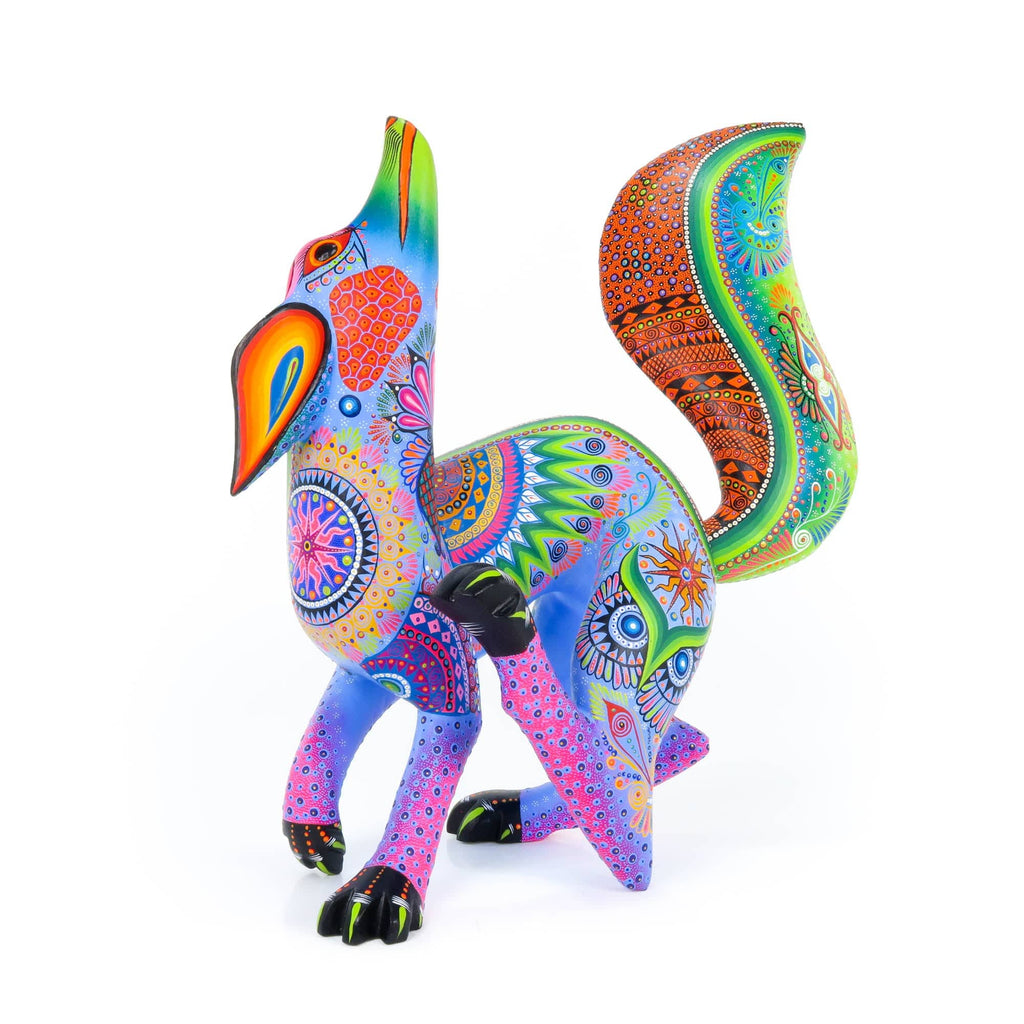 Large Masterpiece Coyote - Oaxacan Alebrije Wood Carving – VivaMexico ...