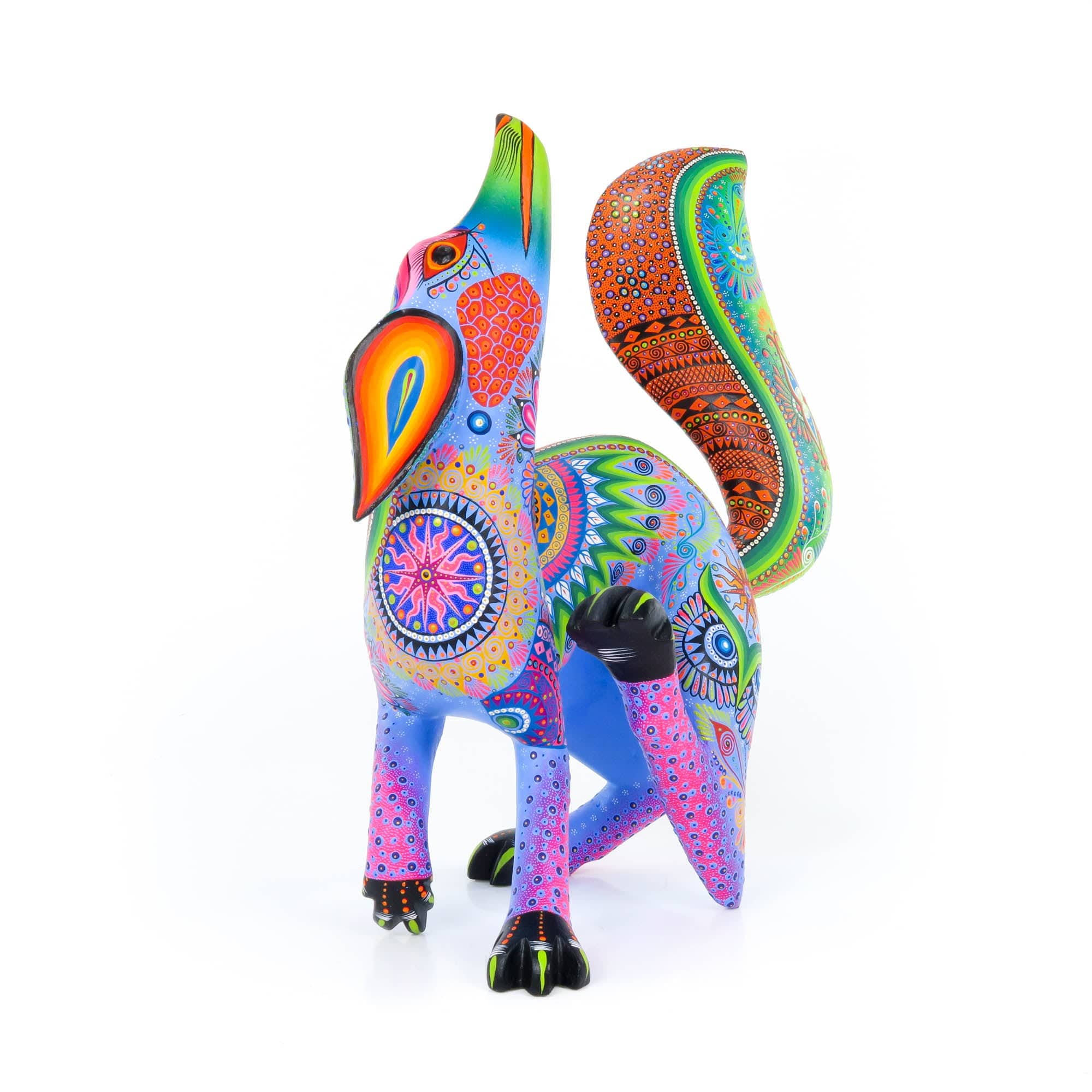 Large Masterpiece Coyote - Oaxacan Alebrije Wood Carving – VivaMexico ...