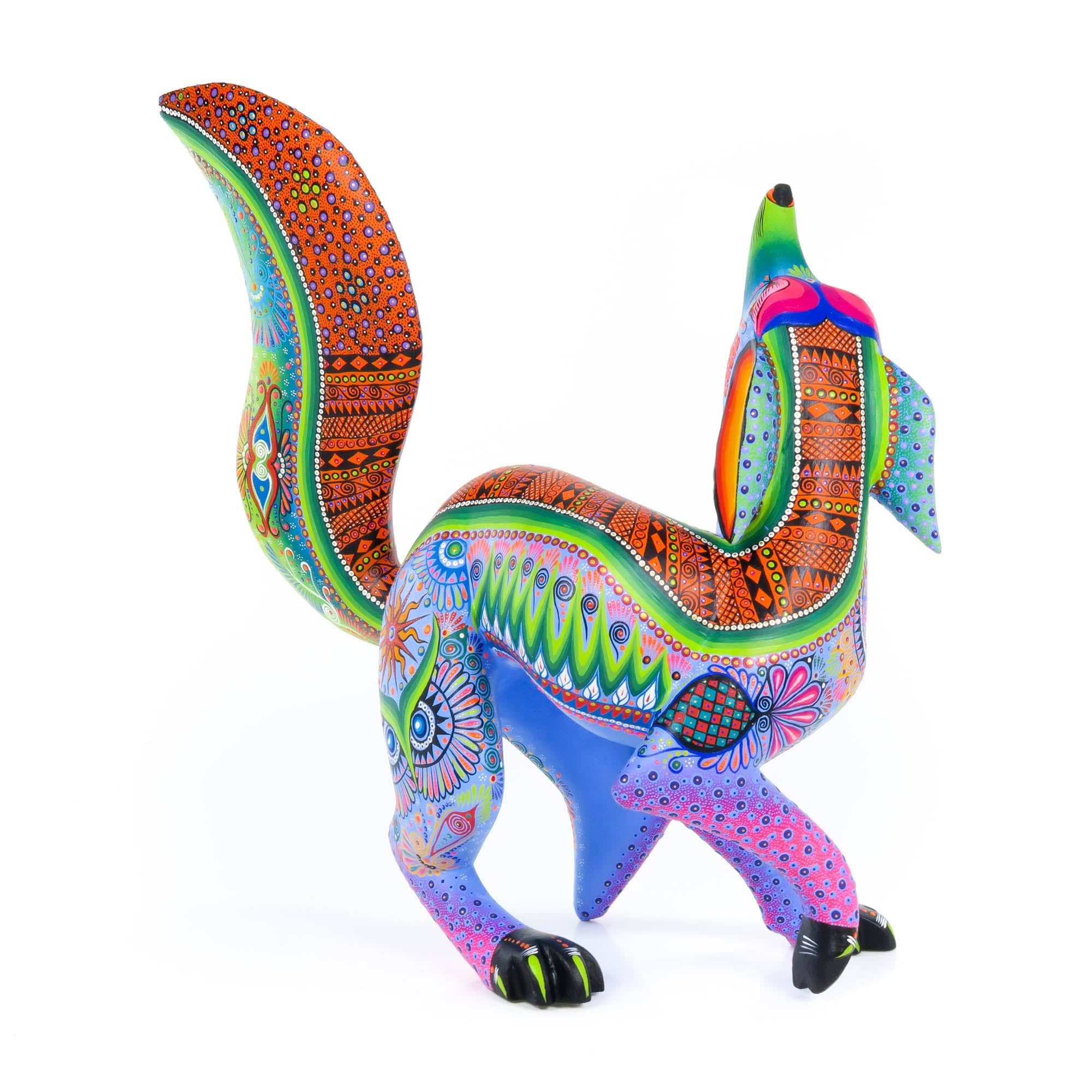 Large Masterpiece Coyote - Oaxacan Alebrije Wood Carving – VivaMexico ...