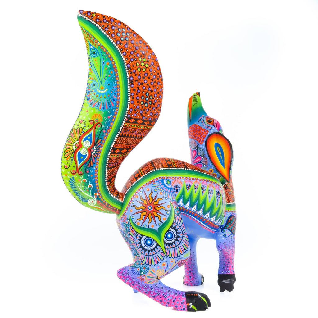 Large Masterpiece Coyote - Oaxacan Alebrije Wood Carving – VivaMexico ...