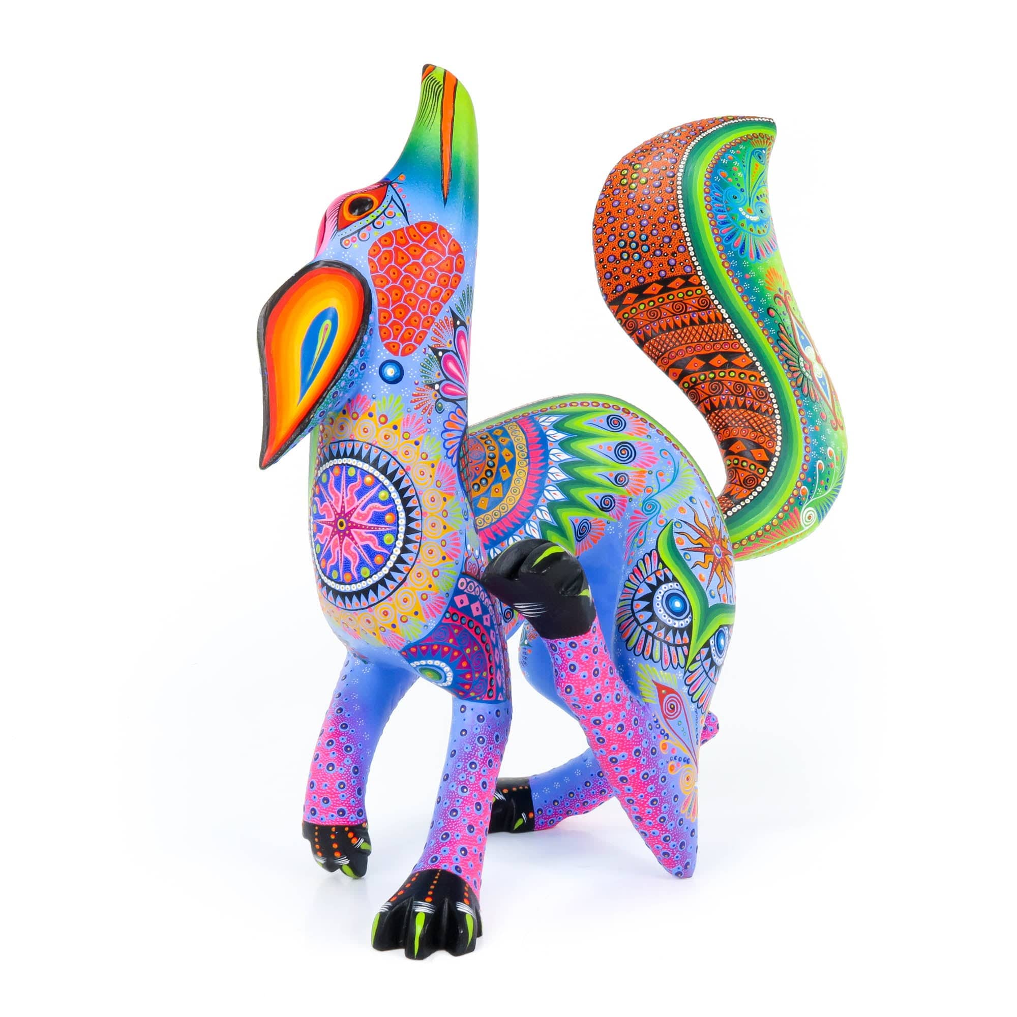 Large Masterpiece Coyote - Oaxacan Alebrije Wood Carving – VivaMexico ...