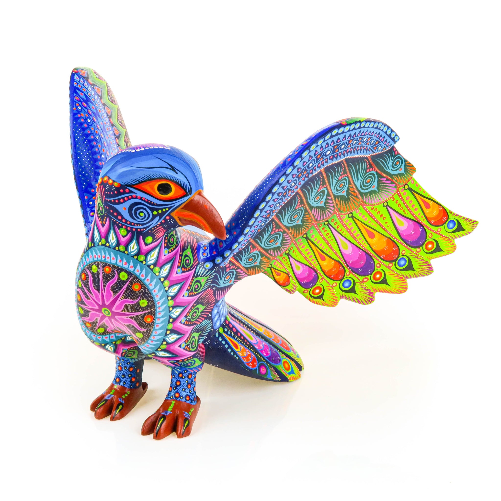 Majestic Eagle - Oaxacan Alebrije Wood Carving – VivaMexico.com ...