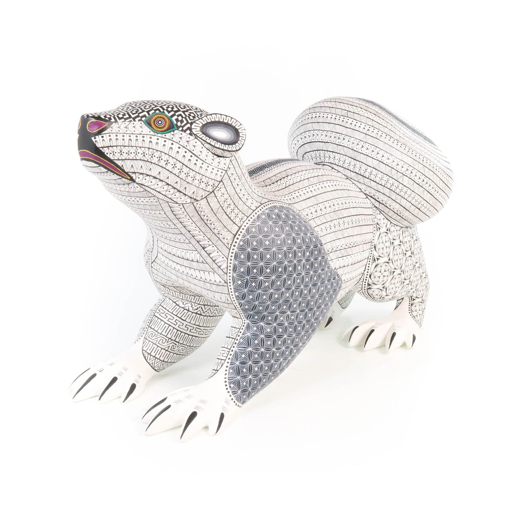 Masterpiece Zapotec Skunk - Oaxacan Alebrije Wood carving – VivaMexico ...