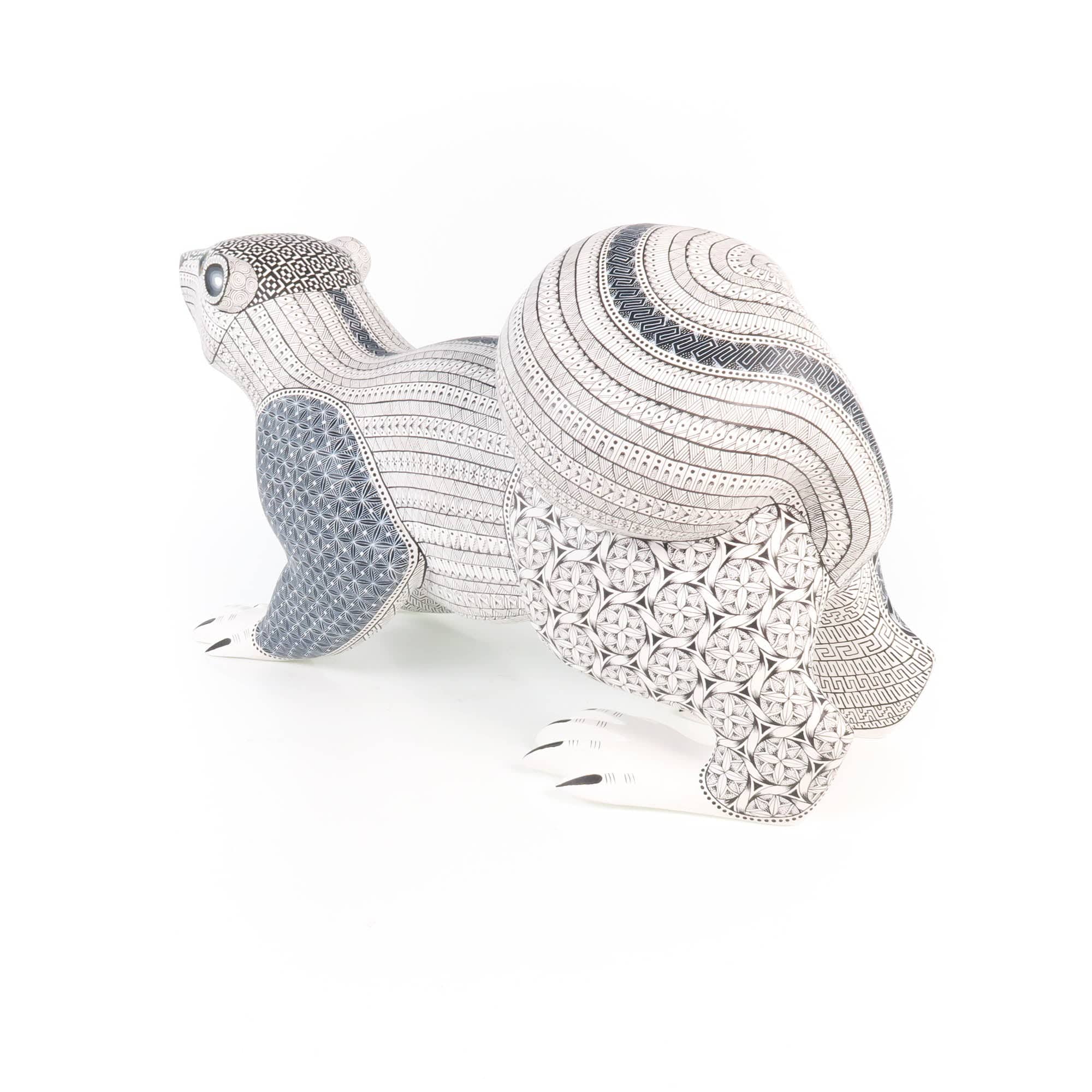 Masterpiece Zapotec Skunk - Oaxacan Alebrije Wood carving – VivaMexico ...