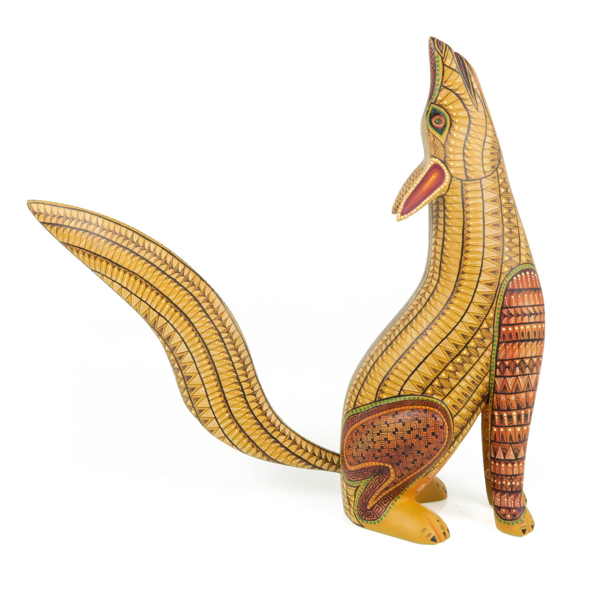Masterpiece Coyote - Oaxacan Alebrije Wood Carving – VivaMexico.com ...