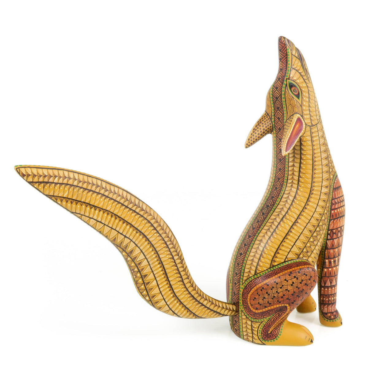 Masterpiece Coyote - Oaxacan Alebrije Wood Carving – VivaMexico.com ...