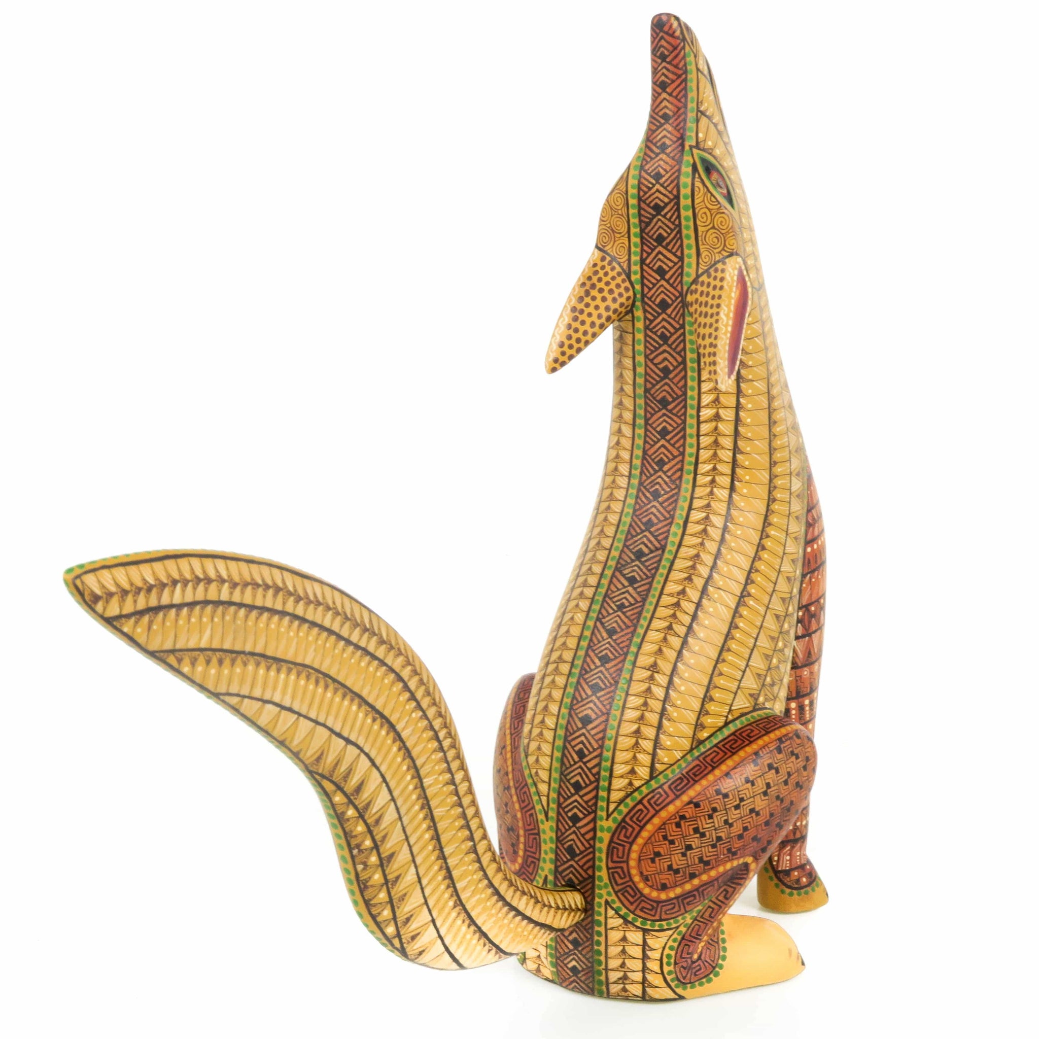 Masterpiece Coyote - Oaxacan Alebrije Wood Carving – VivaMexico.com ...