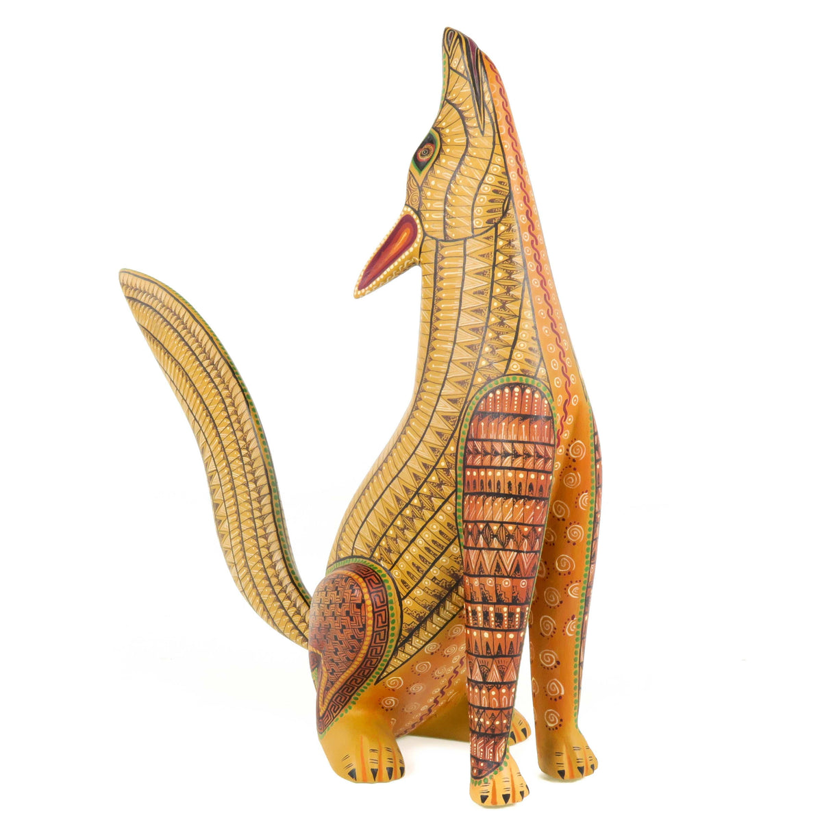 Masterpiece Coyote - Oaxacan Alebrije Wood Carving – VivaMexico.com ...