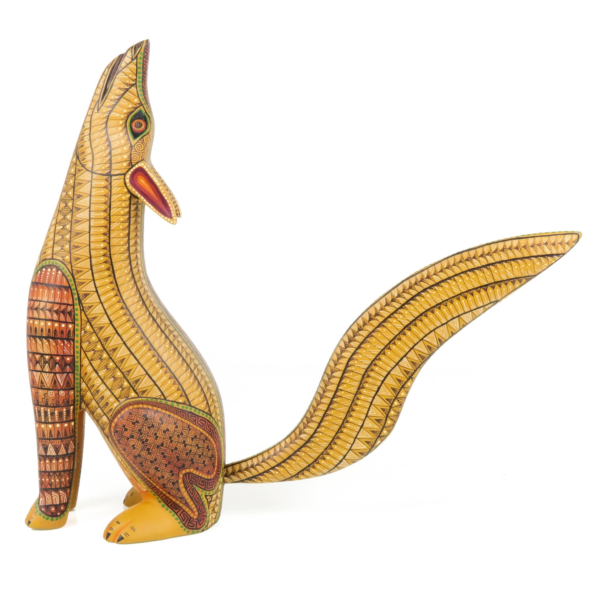 Masterpiece Coyote - Oaxacan Alebrije Wood Carving – VivaMexico.com ...