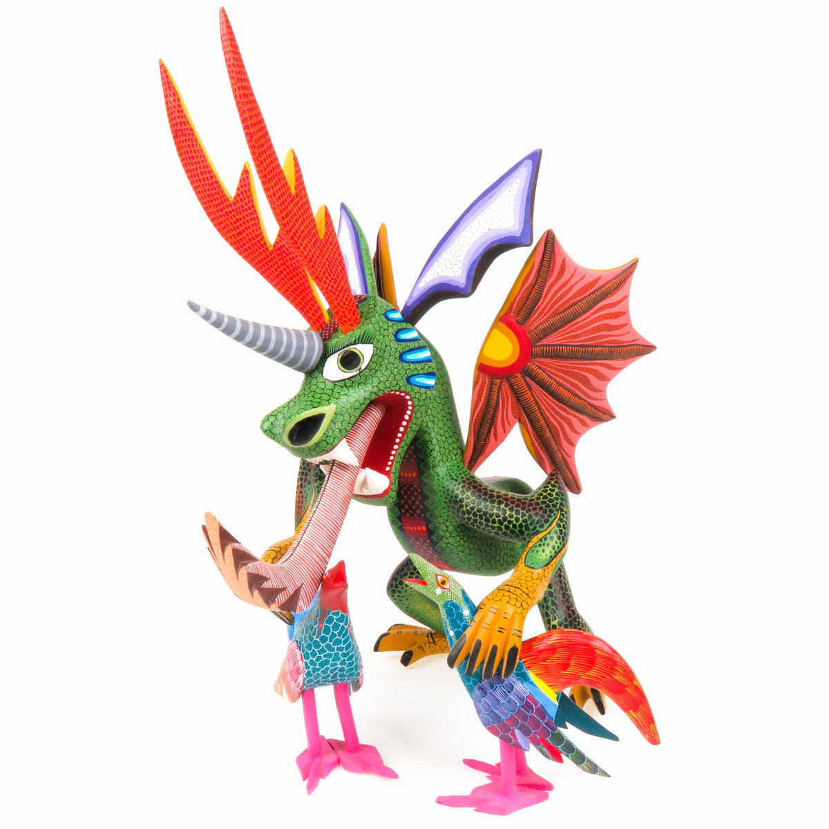 Masterpiece Dragon - Oaxacan Alebrije Wood Carving – VivaMexico.com ...