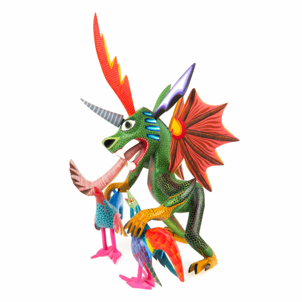 Masterpiece Dragon - Oaxacan Alebrije Wood Carving – VivaMexico.com ...