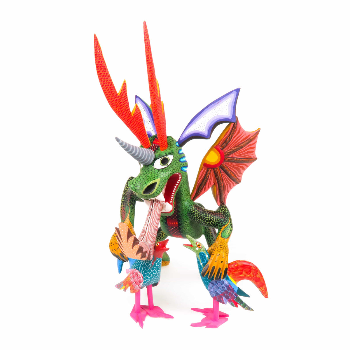 Masterpiece Dragon - Oaxacan Alebrije Wood Carving – VivaMexico.com ...