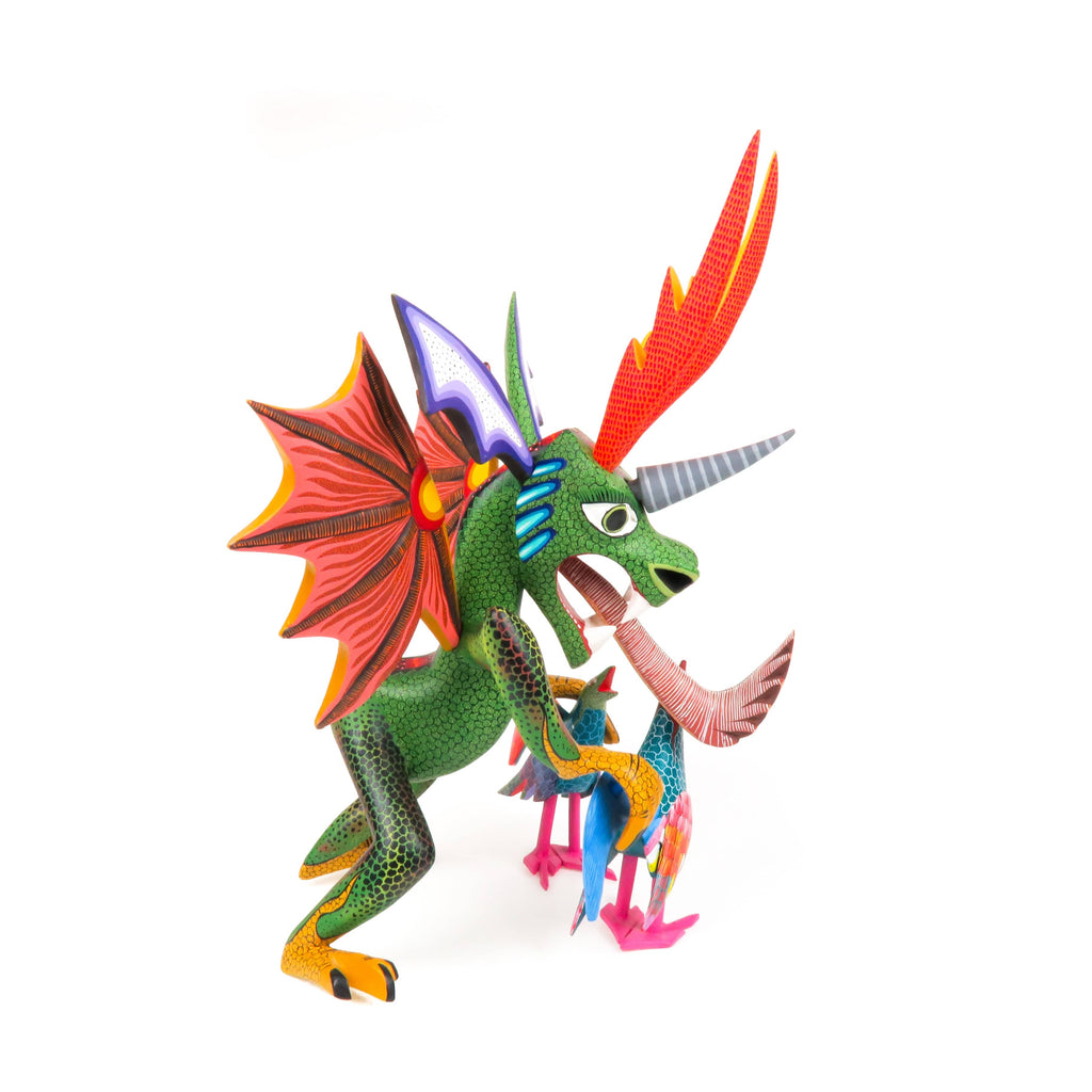 Masterpiece Dragon - Oaxacan Alebrije Wood Carving – VivaMexico.com ...