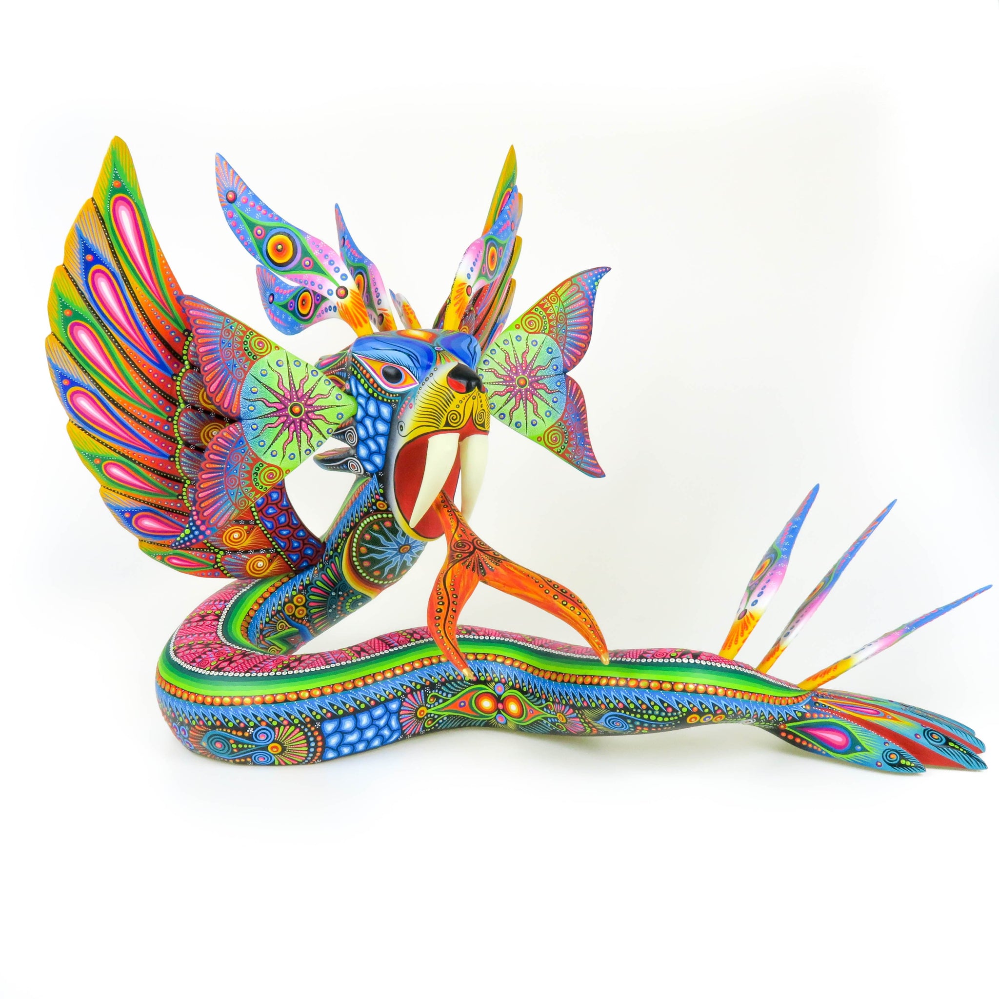 Masterpiece Dragon - Oaxacan Alebrije Wood Carving – VivaMexico.com ...
