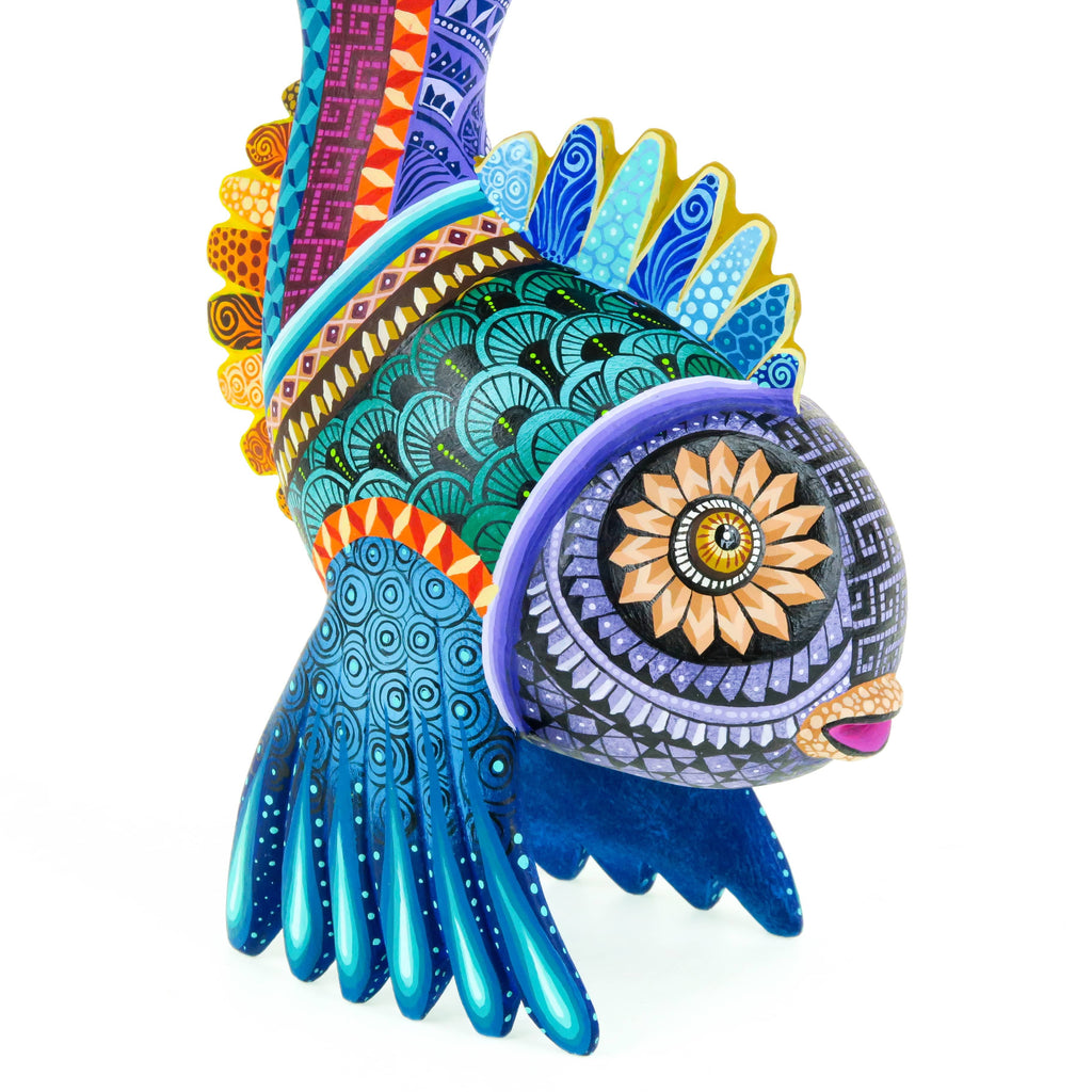 Masterpiece Fish - Oaxacan Alebrije Wood Carving – VivaMexico.com ...