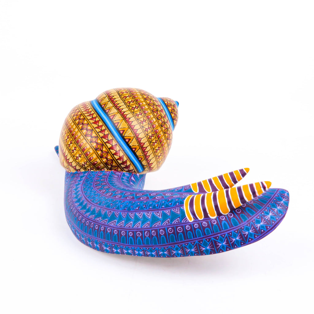 Masterpiece Snail - Oaxacan Alebrije Wood Carving – VivaMexico.com ...