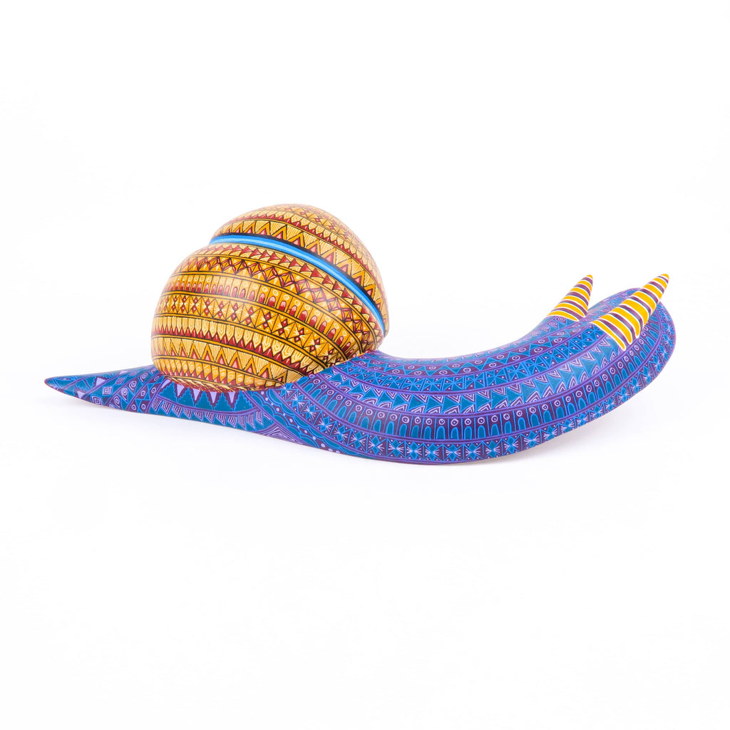 Masterpiece Snail - Oaxacan Alebrije Wood Carving – VivaMexico.com ...