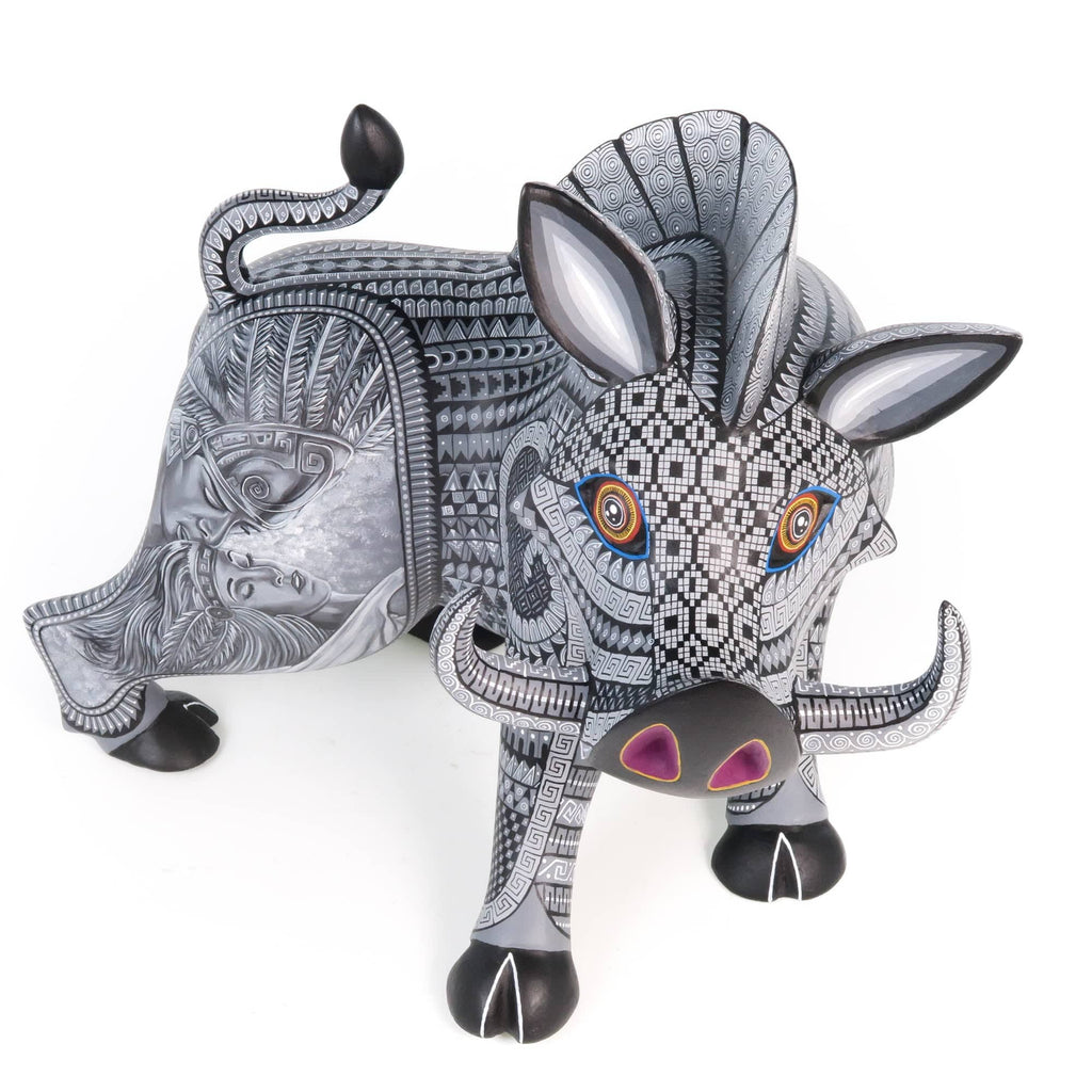 Masterpiece Wild Boar - Oaxacan Alebrije Wood Carving – VivaMexico.com ...