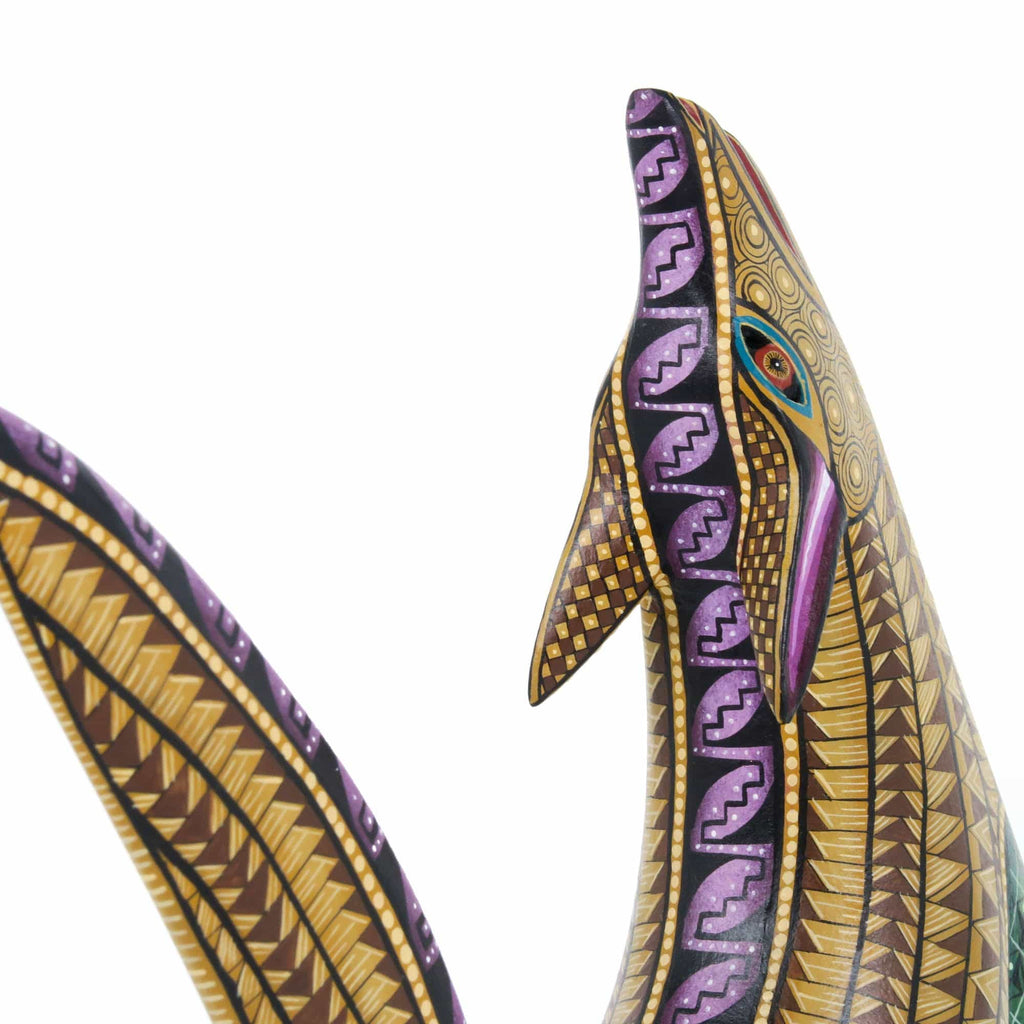 Masterpiece Yellow Coyote - Oaxacan Alebrije Wood Carving – VivaMexico ...