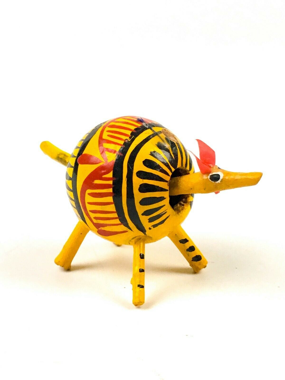 MINI ARMADILLO Bobblehead Alebrije Handcrafted Mexican Folk Art Sculpt ...