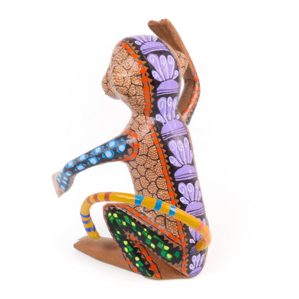 Monkey - Oaxacan Alebrije Wood Carving – VivaMexico.com - Mexican Art