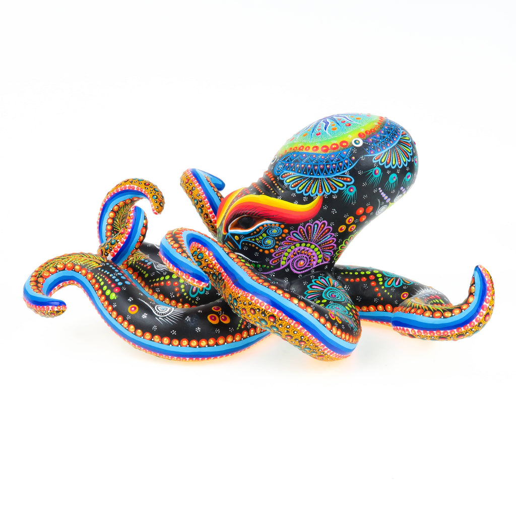 Octopus - Oaxacan Alebrije Wood Carving – VivaMexico.com - Mexican Art