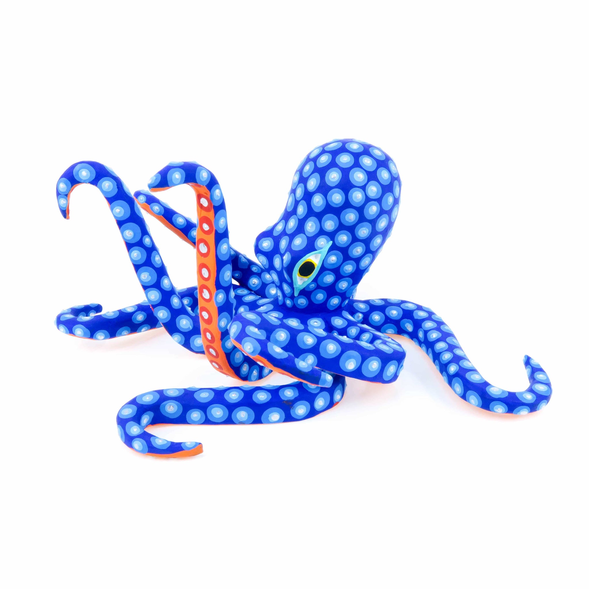 Octopus - Oaxacan Alebrije Wood Carving – VivaMexico.com - Mexican Art