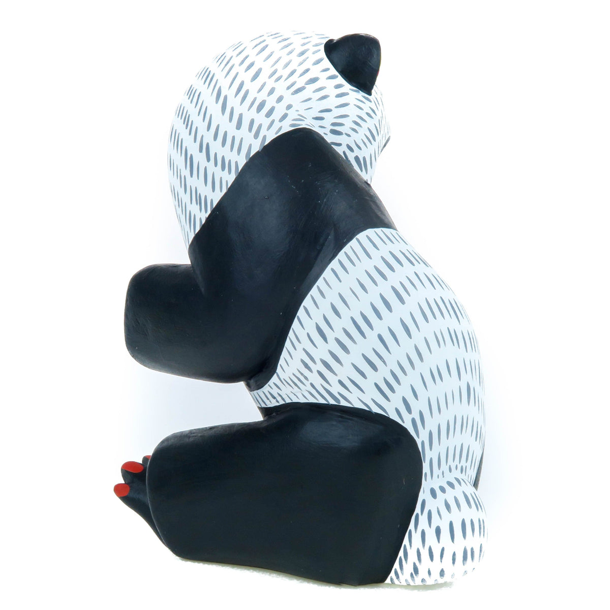 Panda Bear - Oaxacan Alebrije Wood Carving – VivaMexico.com - Mexican Art