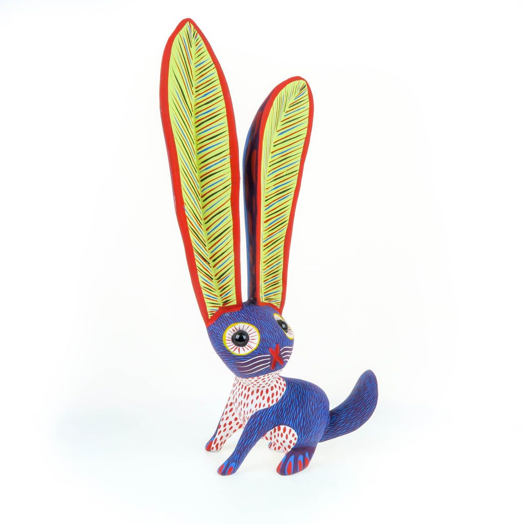 Purple Rabbit - Oaxacan Alebrije Wood Carving – VivaMexico.com ...