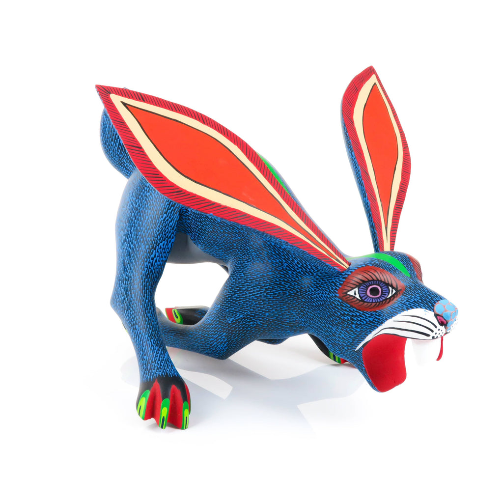 Running Rabbit - Oaxacan Alebrije Wood Carving – VivaMexico.com ...