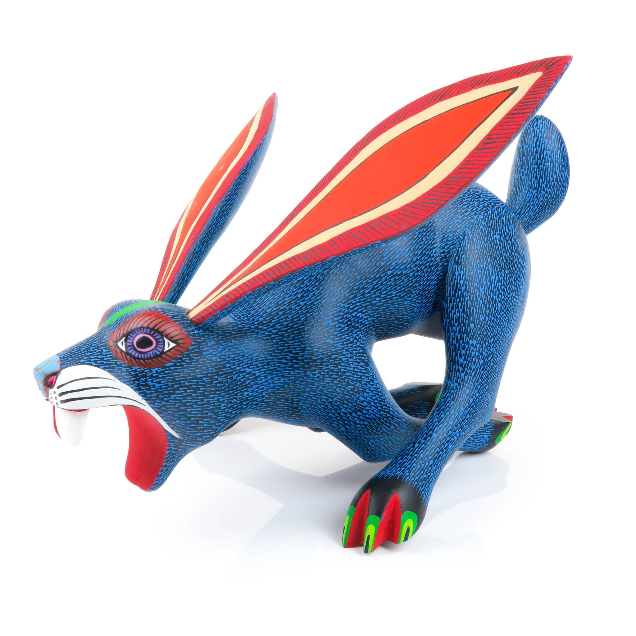 Running Rabbit - Oaxacan Alebrije Wood Carving – VivaMexico.com ...