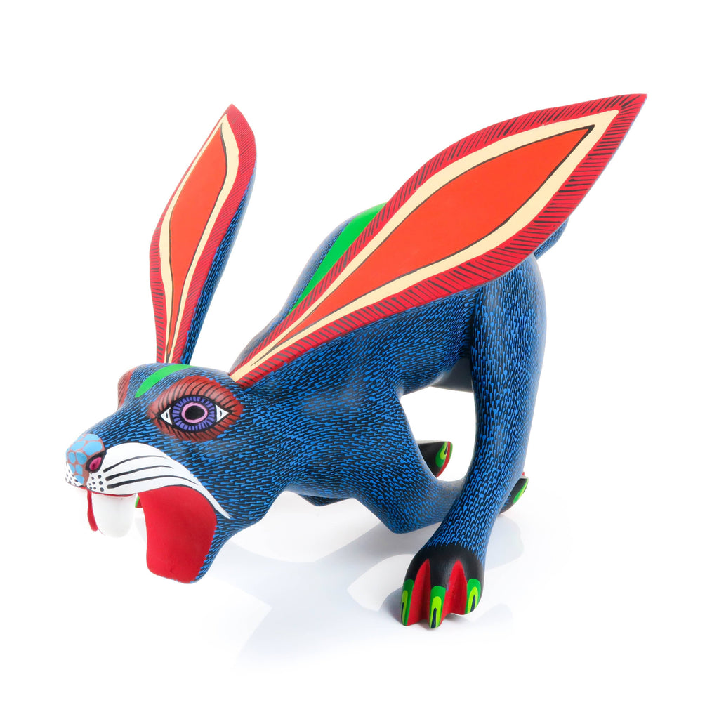 Running Rabbit - Oaxacan Alebrije Wood Carving – VivaMexico.com ...