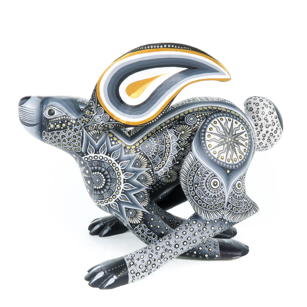Running Rabbit - Oaxacan Alebrije Wood Carving – VivaMexico.com ...