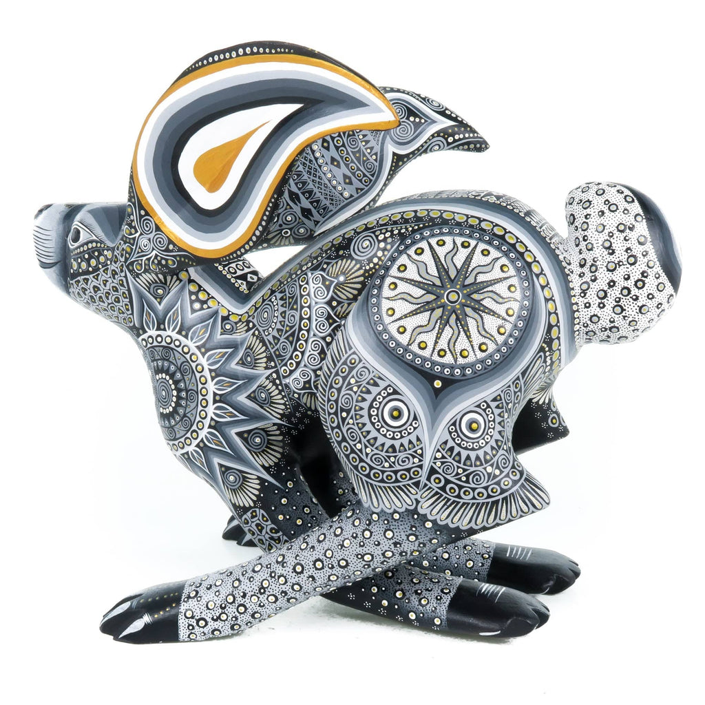 Running Rabbit - Oaxacan Alebrije Wood Carving – VivaMexico.com ...