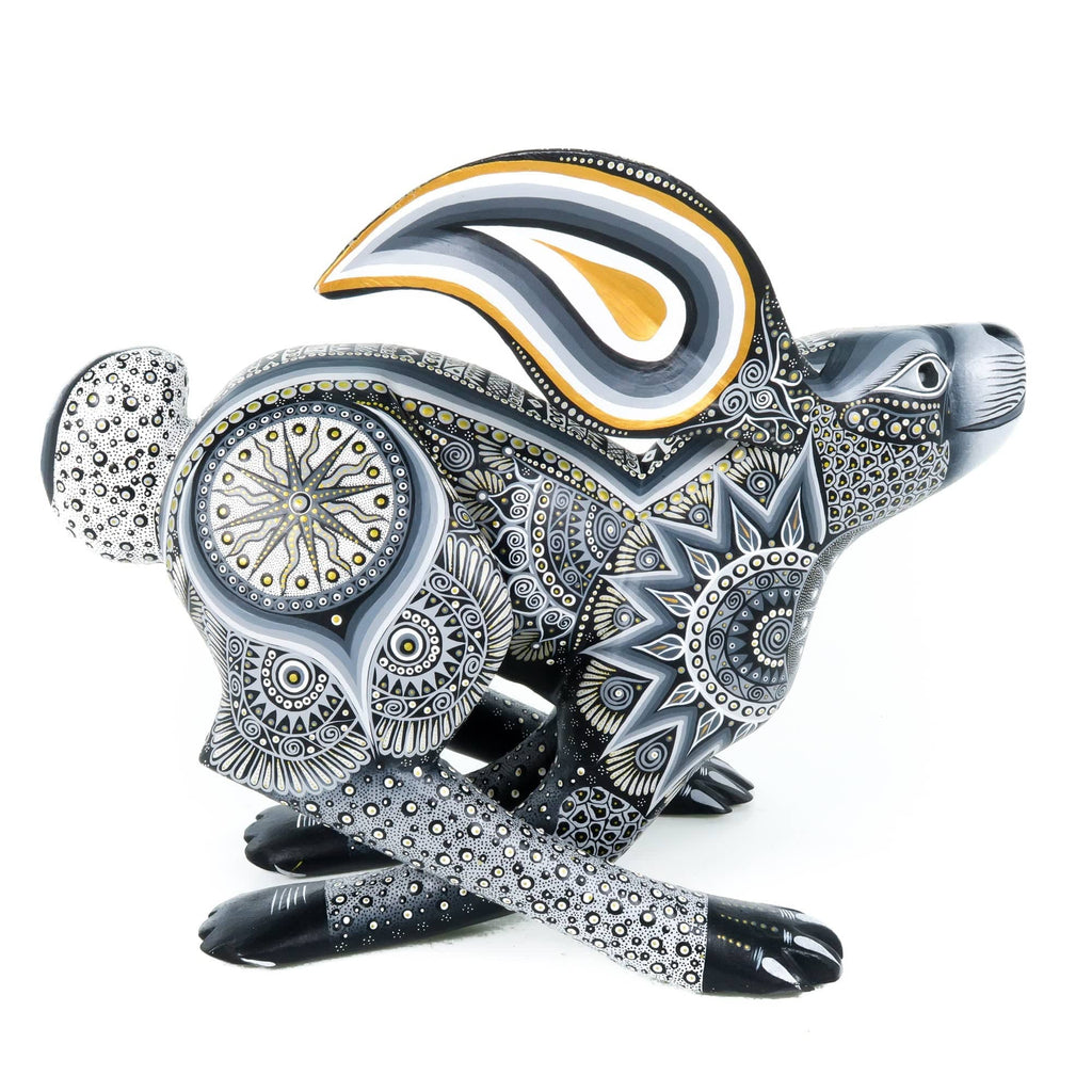 Running Rabbit - Oaxacan Alebrije Wood Carving – VivaMexico.com ...