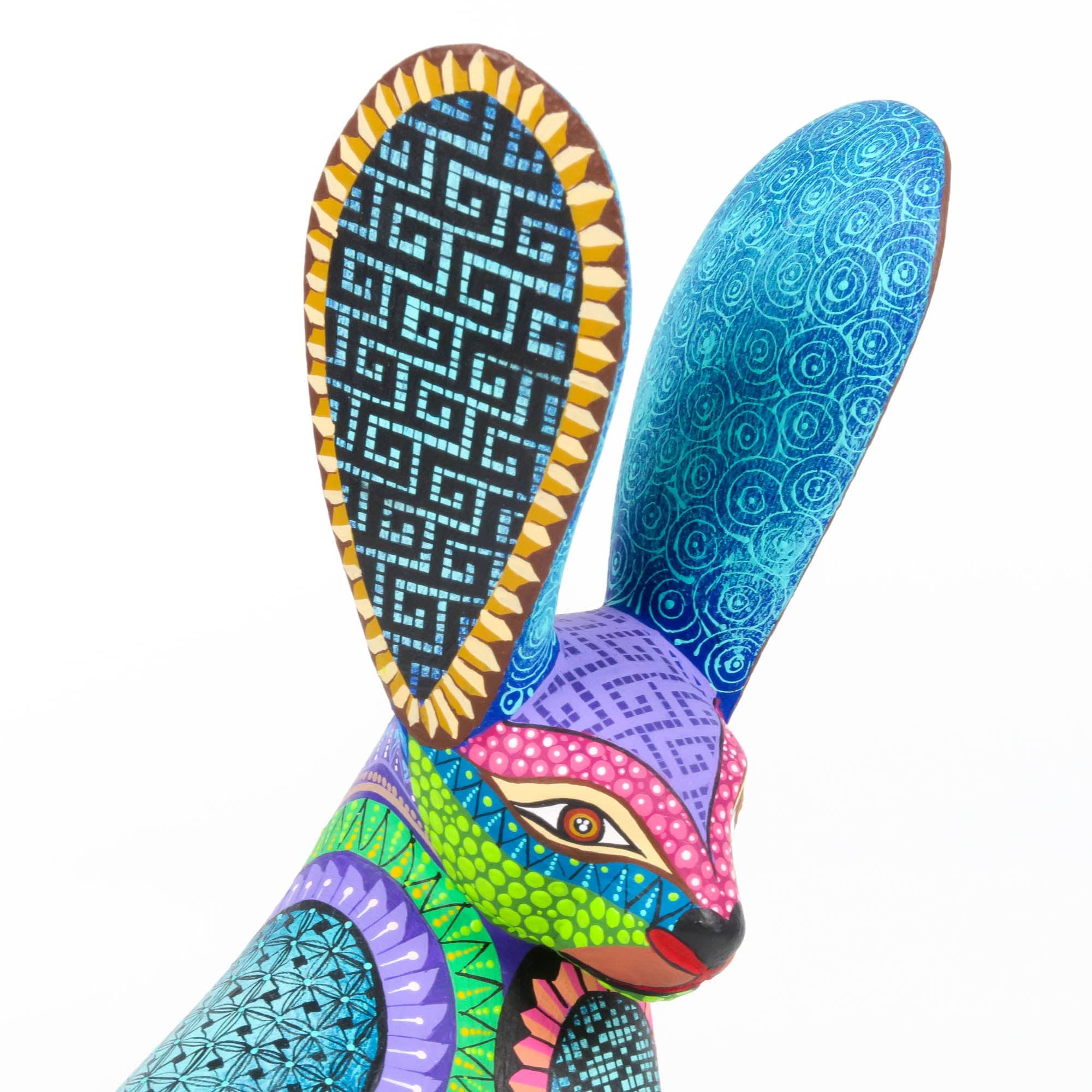 Sitting Rabbit - Oaxacan Alebrije Wood Carving – VivaMexico.com ...