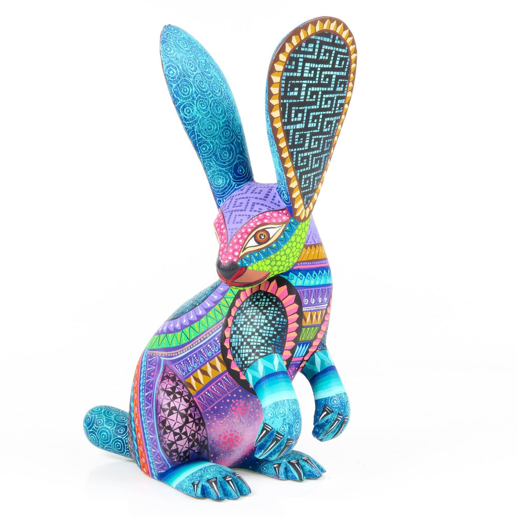 Sitting Rabbit - Oaxacan Alebrije Wood Carving – VivaMexico.com ...