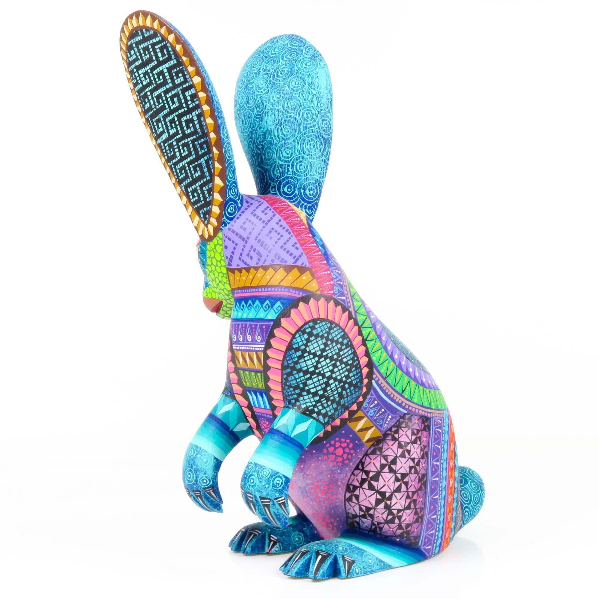 Sitting Rabbit - Oaxacan Alebrije Wood Carving – VivaMexico.com ...