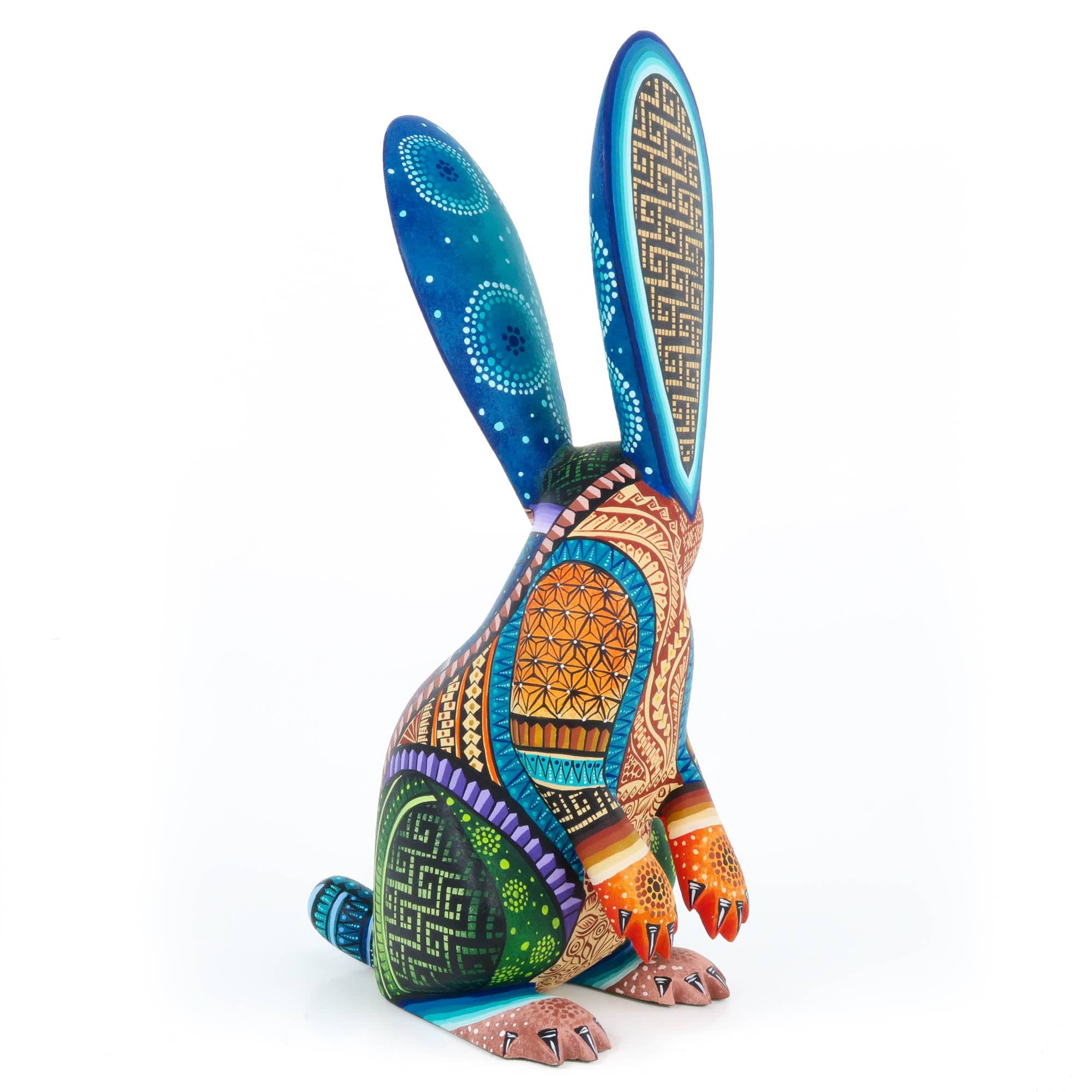 Sitting Rabbit - Oaxacan Alebrije Wood Carving – VivaMexico.com ...