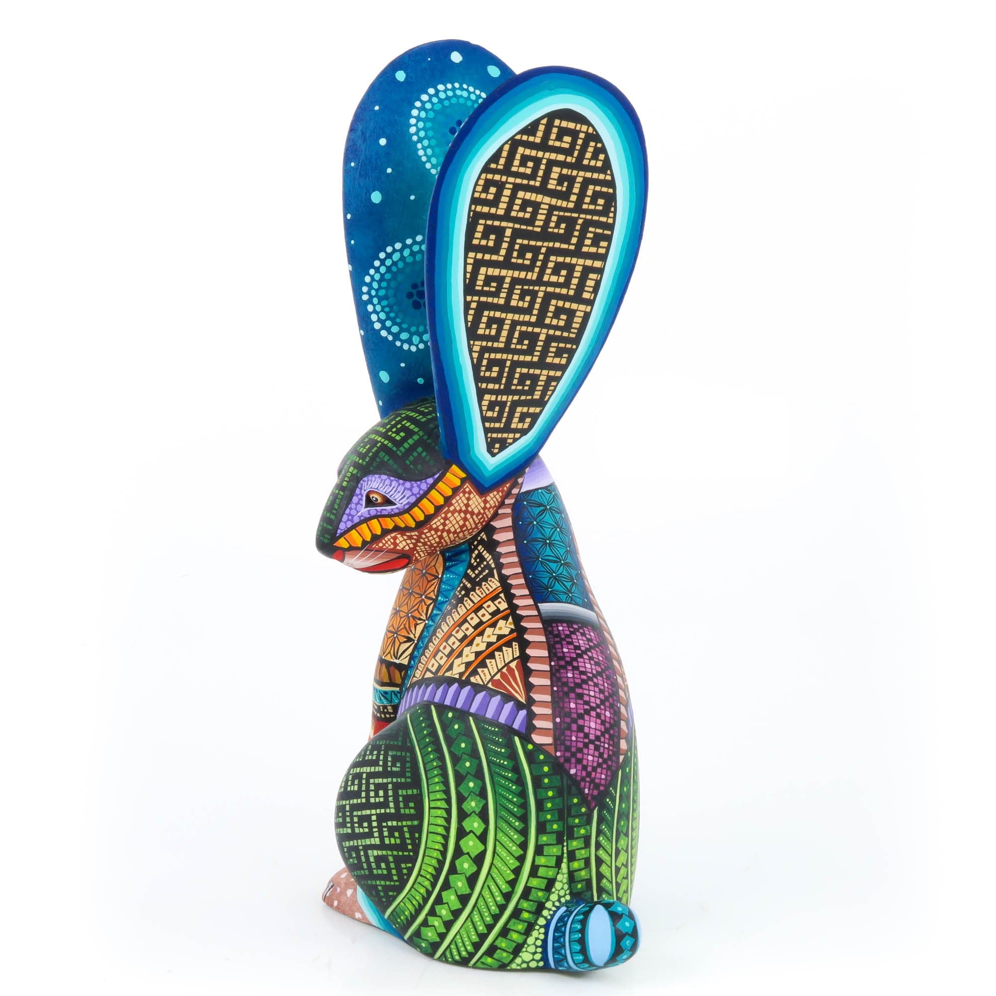 Sitting Rabbit - Oaxacan Alebrije Wood Carving – VivaMexico.com ...