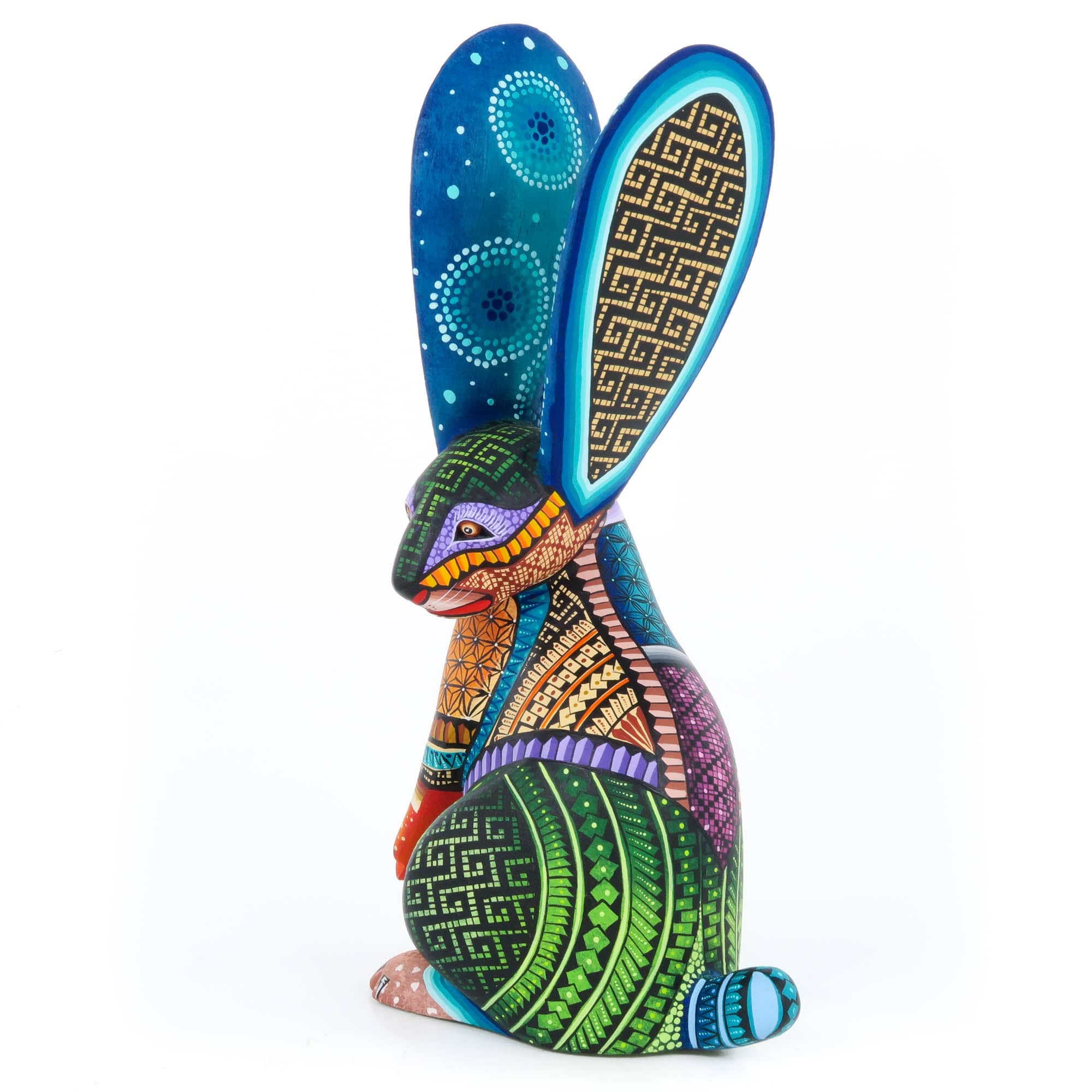 Sitting Rabbit - Oaxacan Alebrije Wood Carving – VivaMexico.com ...
