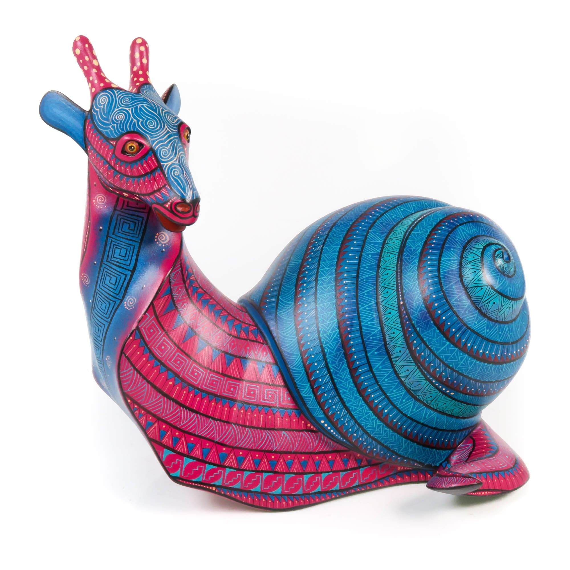 Snail Giraffe Fusion - Oaxacan Alebrije Wood Carving – VivaMexico.com ...