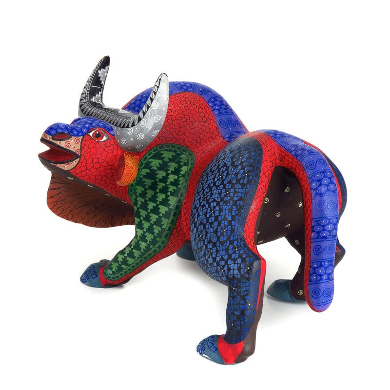 Bull - Oaxacan Alebrije Wood Carving for sale – VivaMexico.com ...