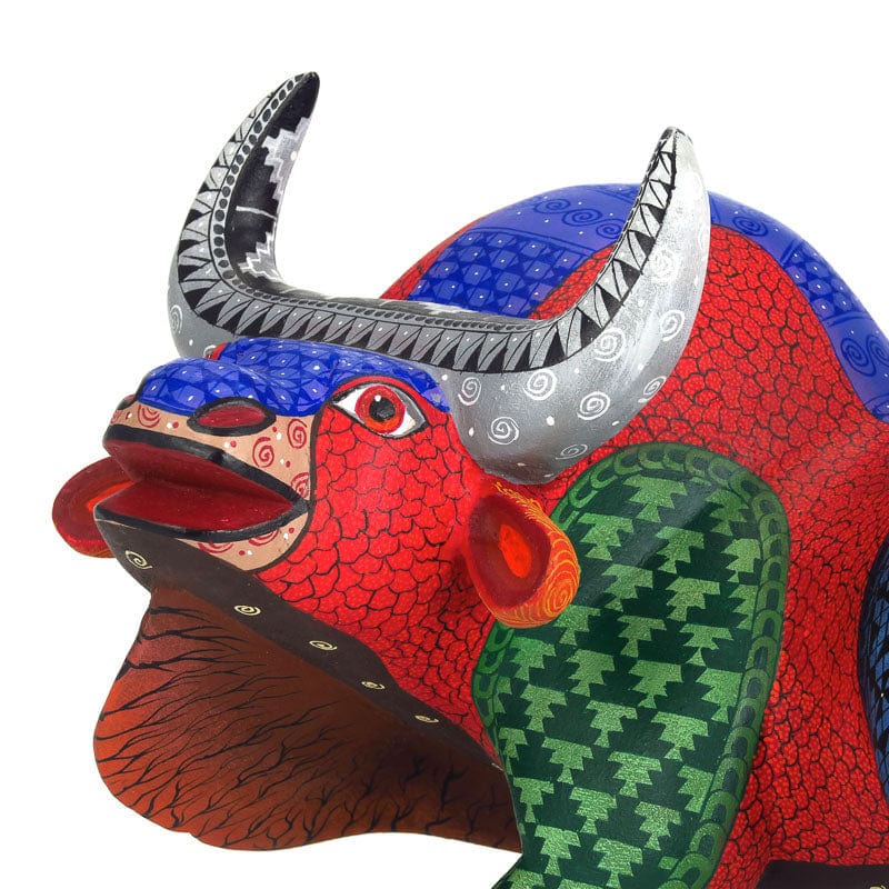 Bull - Oaxacan Alebrije Wood Carving for sale – VivaMexico.com ...